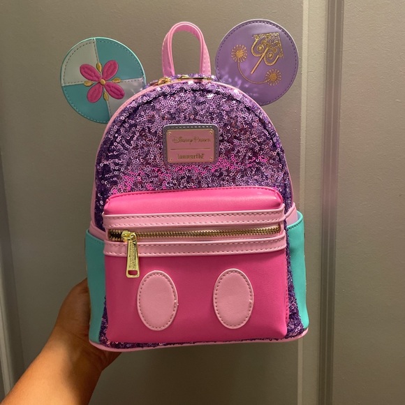 Loungefly | Bags | Mickeys Main Attraction Small World Loungefly | Poshmark